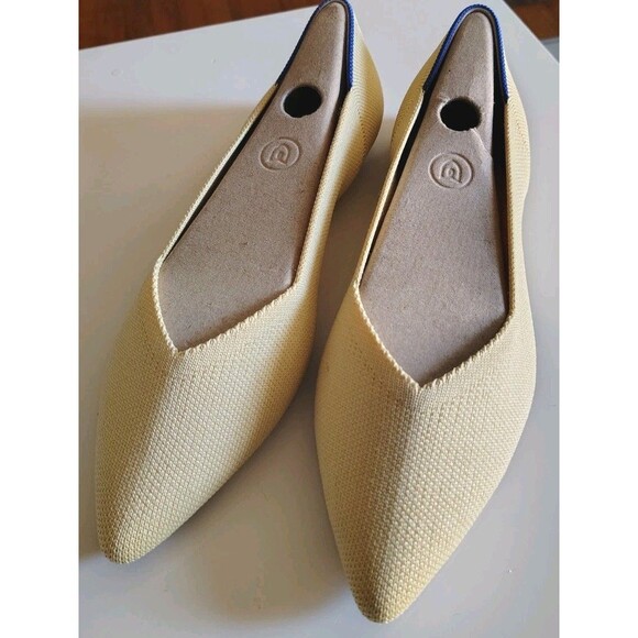 Rothy's | Shoes | Rothys The Point Butter Yellow Flats Size 75 | Poshmark